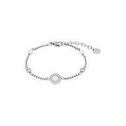 JOOP! Armband Damen Gr&ouml;&szlig;e One Size silber / transparent / wei&szlig;