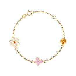 Favs Little Friends Armband 'Little Friends' M&auml;dchen Gr&ouml;&szlig;e One Size gelb / gold / rosa / wei&szlig;