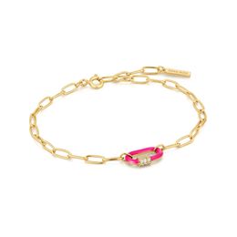 Ania Haie Armband Damen Gr&ouml;&szlig;e One Size gold / fuchsia