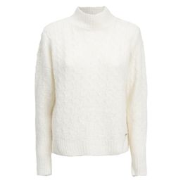 Influencer Pullover Damen Gr&ouml;&szlig;e M wei&szlig;