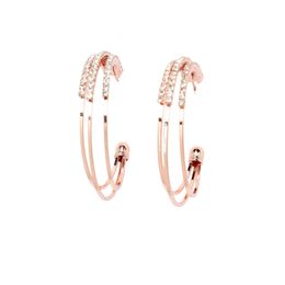 Avant-garde Paris Ohrringe Damen Gr&ouml;&szlig;e One Size rosegold