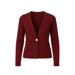 Woman Vision Strickjacke Damen Gr&ouml;&szlig;e L bordeaux
