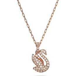 Swarovski Kette Damen Gr&ouml;&szlig;e One Size rosegold / transparent