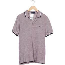 Fred Perry Poloshirt Herren Gr&ouml;&szlig;e M grau