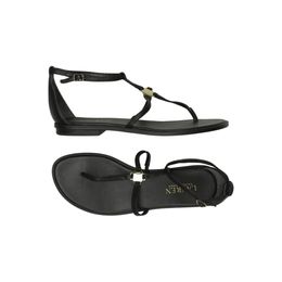 Lauren by Ralph Lauren Lauren Ralph Lauren Sandalen Damen Gr&ouml;&szlig;e 39.5 schwarz
