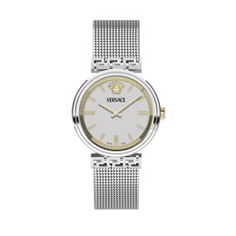 Versace Analoguhr 'Mythos Vetca' Damen Gr&ouml;&szlig;e One Size gold / silber