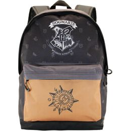 Warner Brothers Warner Bros. Rucksack 'Harry Potter Hogwarts-FAN HS' Jungen Gr&ouml;&szlig;e One Size cognac / schwarz