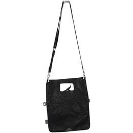 Kangaroos Handtasche klein Leder Damen Gr&ouml;&szlig;e One Size schwarz