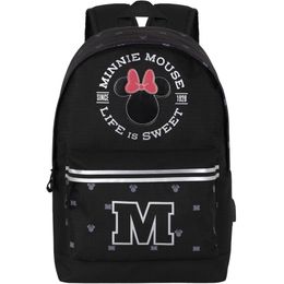 Disney Rucksack 'Minnie Mouse' Jungen Gr&ouml;&szlig;e One Size pink / schwarz / silber / wei&szlig;
