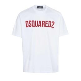 Dsquared2 T-Shirt Herren Gr&ouml;&szlig;e M rot / wei&szlig;