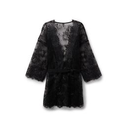 Intimissimi Morgenmantel 'ELEGANCE EMBODIED KIMONO Valentine' Damen Gr&ouml;&szlig;e M/L schwarz