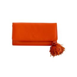 Yves Hamburg Portemonnaie 'NOOR' Damen Gr&ouml;&szlig;e 20 cm x 10 cm x 2.5cm orangerot