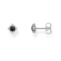 Thomas Sabo Ohrstecker Damen Gr&ouml;&szlig;e One Size schwarz / silber
