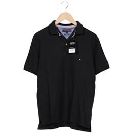 Tommy Hilfiger Poloshirt Herren Gr&ouml;&szlig;e L schwarz