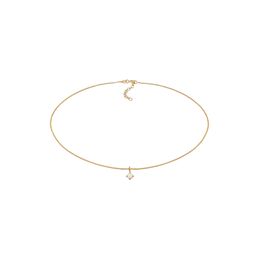 Elli Kette Damen Gr&ouml;&szlig;e 36 gold / wei&szlig;