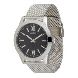 Guess Uhr Herren Gr&ouml;&szlig;e One Size schwarz / silber