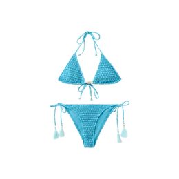 MANGO TEEN Bikini 'Maria2' Damen Gr&ouml;&szlig;e S himmelblau