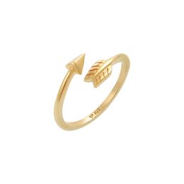 Elli Ring Pfeil Damen Gr&ouml;&szlig;e 50/60 gold
