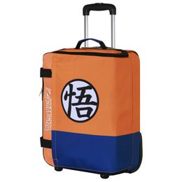 Dragon Ball Koffer 'Dragon Ball' M&auml;dchen Gr&ouml;&szlig;e One Size blau / orange / wei&szlig;