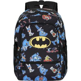 Warner Brothers Warner Bros. Rucksack 'Looney Tunes Batman Comic-Fan Fight 2.0' Jungen Gr&ouml;&szlig;e One Size hellblau / gelb / rot / schwarz