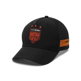 Plein Sport Cap 'Tiger Crest Edition' Herren Gr&ouml;&szlig;e 55/60 orange / knallrot / schwarz