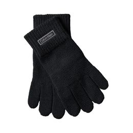 Calvin Klein Fingerhandschuhe Damen Gr&ouml;&szlig;e XS/XL grau / schwarz