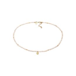 Elli Premium Kette Damen Gr&ouml;&szlig;e 36 gold / perlwei&szlig;
