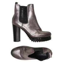 Tommy Jeans Stiefelette Damen Gr&ouml;&szlig;e 38 silber