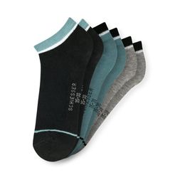 Schiesser Sneakersocken ' "Uni" ' Jungen Gr&ouml;&szlig;e 39/42 bunt