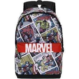 MARVEL Rucksack 'Legacy' Jungen Gr&ouml;&szlig;e One Size gr&uuml;n / rot / schwarz / wei&szlig;