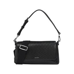 Calvin Klein Schultertasche 'Must' Damen Gr&ouml;&szlig;e One Size schwarz / silber