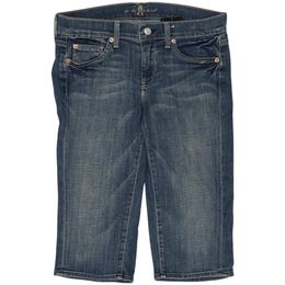 7 For All Mankind Shorts Damen Gr&ouml;&szlig;e S blau