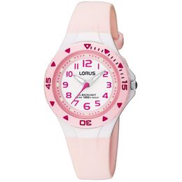 Lorus Uhr M&auml;dchen Gr&ouml;&szlig;e One Size cyclam / ros&eacute; / wei&szlig;
