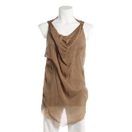 Dondup Top / Seidentop Damen Gr&ouml;&szlig;e S camel