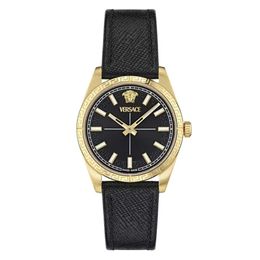 Versace Uhr Damen Gr&ouml;&szlig;e One Size gold / schwarz