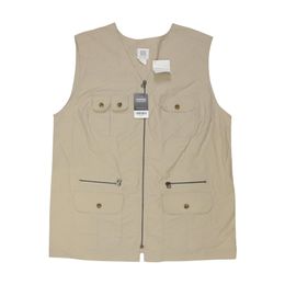 Madeleine Mode Madeleine Weste Damen Gr&ouml;&szlig;e 4XL beige