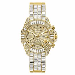 Guess Uhr 'Iconic' Damen Gr&ouml;&szlig;e One Size gold / transparent
