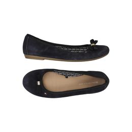 Tommy Hilfiger Ballerina Damen Gr&ouml;&szlig;e 38 marine