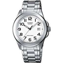 Casio Analoguhr Damen Gr&ouml;&szlig;e One Size silber / wei&szlig;