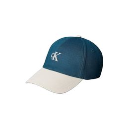 Calvin Klein Cap Herren Gr&ouml;&szlig;e 55/60 cyanblau / wei&szlig;