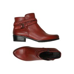 Caprice Stiefelette Damen Gr&ouml;&szlig;e 38 Second Hand rot