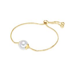 Lulu & Jane Lulu & Jane Armband Damen Gr&ouml;&szlig;e One Size goldgelb