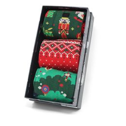 Real Guys socken Set Weihnachten Herren Gr&ouml;&szlig;e 39/42 gr&uuml;n
