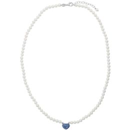 Amor Kette Damen Gr&ouml;&szlig;e One Size blau / silber