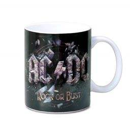 logoshirt Kaffeebecher 'AC/DC' Herren Gr&ouml;&szlig;e One Size schwarz