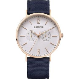 Bering Uhr Herren Gr&ouml;&szlig;e One Size navy / gold / wei&szlig;