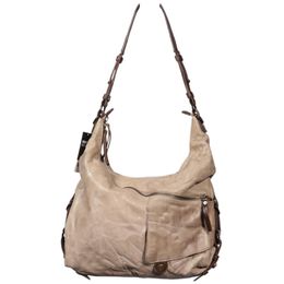 Aunts & Uncles Aunts & Uncles Handtasche gross Leder Damen Gr&ouml;&szlig;e One Size beige