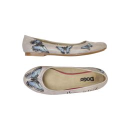 DOGO Ballerina Damen Gr&ouml;&szlig;e 38 silber