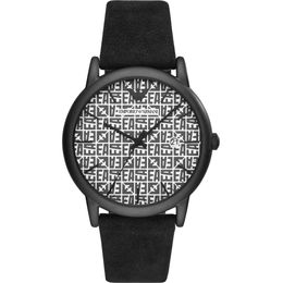 Emporio Armani Uhr Herren Gr&ouml;&szlig;e One Size schwarz / wei&szlig;