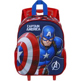 MARVEL Rucksack 'Captain America Patriot' Jungen Gr&ouml;&szlig;e One Size blau / navy / rot / wei&szlig;